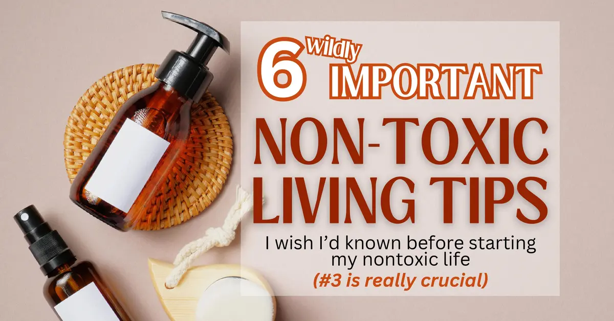 6 Tips to Start a Nontoxic Life (That I Wish I Knew Sooner)
